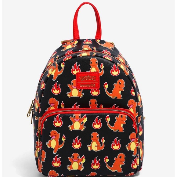 Loungefly | Bags | Loungefly Pokemon Charmander Flames Mini Backpack ...